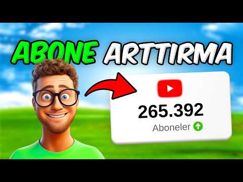 Youtube Abone Hilesi Ücretsiz | Şifresiz Youtube Abone Arttırma ve Kasma 2025