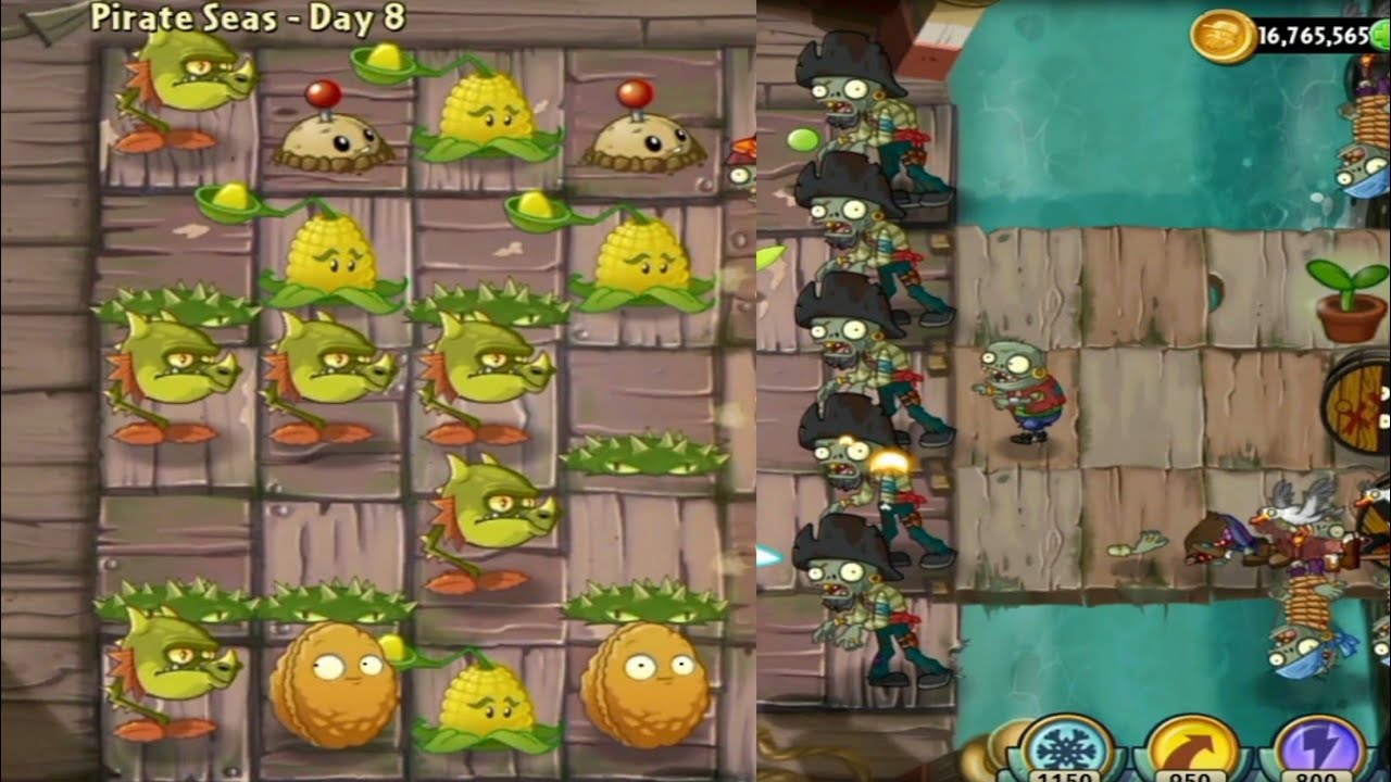 The plants zombies 2 | zombies 2 tournament #wz fighting - YouTube