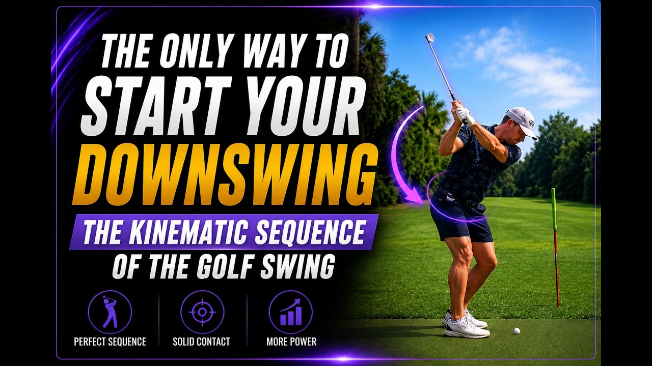 The Only Way To Start Your Downswing - The Kinematic Sequence Of The ...