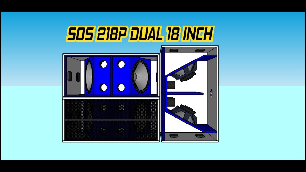 SKEMA [PLAN] BOX SOS 218P DUAL 18 INCH || Box Low Ramayana - YouTube