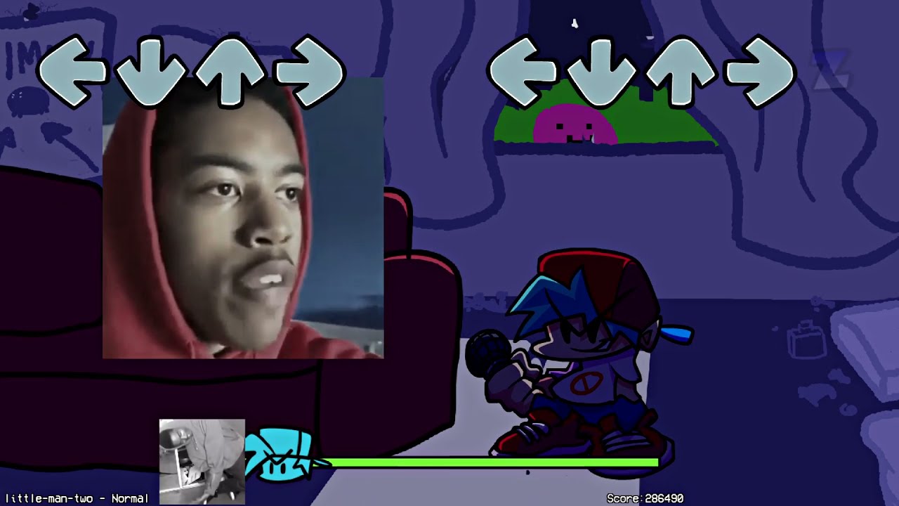 Friday Night Funkin' VS Little Man 2 Semana completa + Escenas (La ...