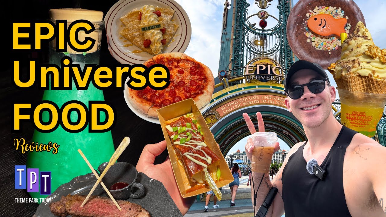 Honest Reviews Of Epic Universe Food | Everything We Ate At Epic ...