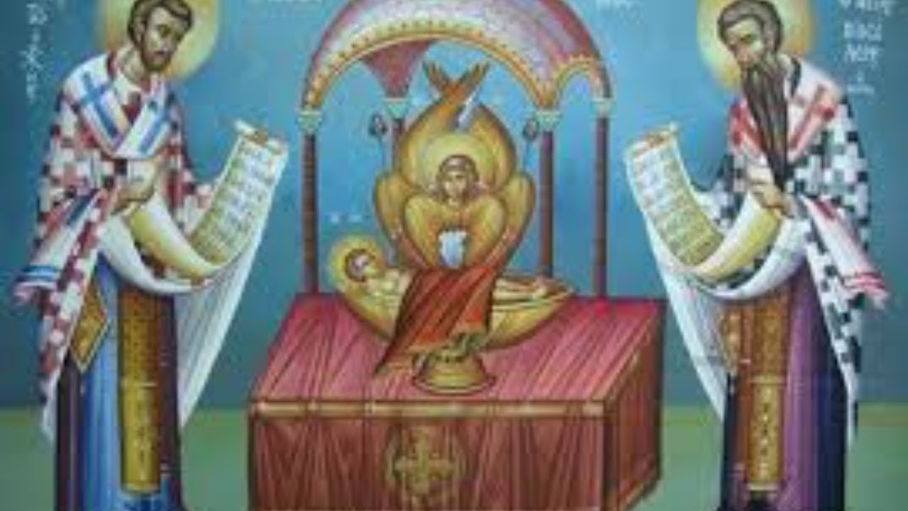 Εσπερινος & Θ.Λειτουργία Μεγ. Βασιλείου(Παραμονή Χριστουγέννων) - YouTube