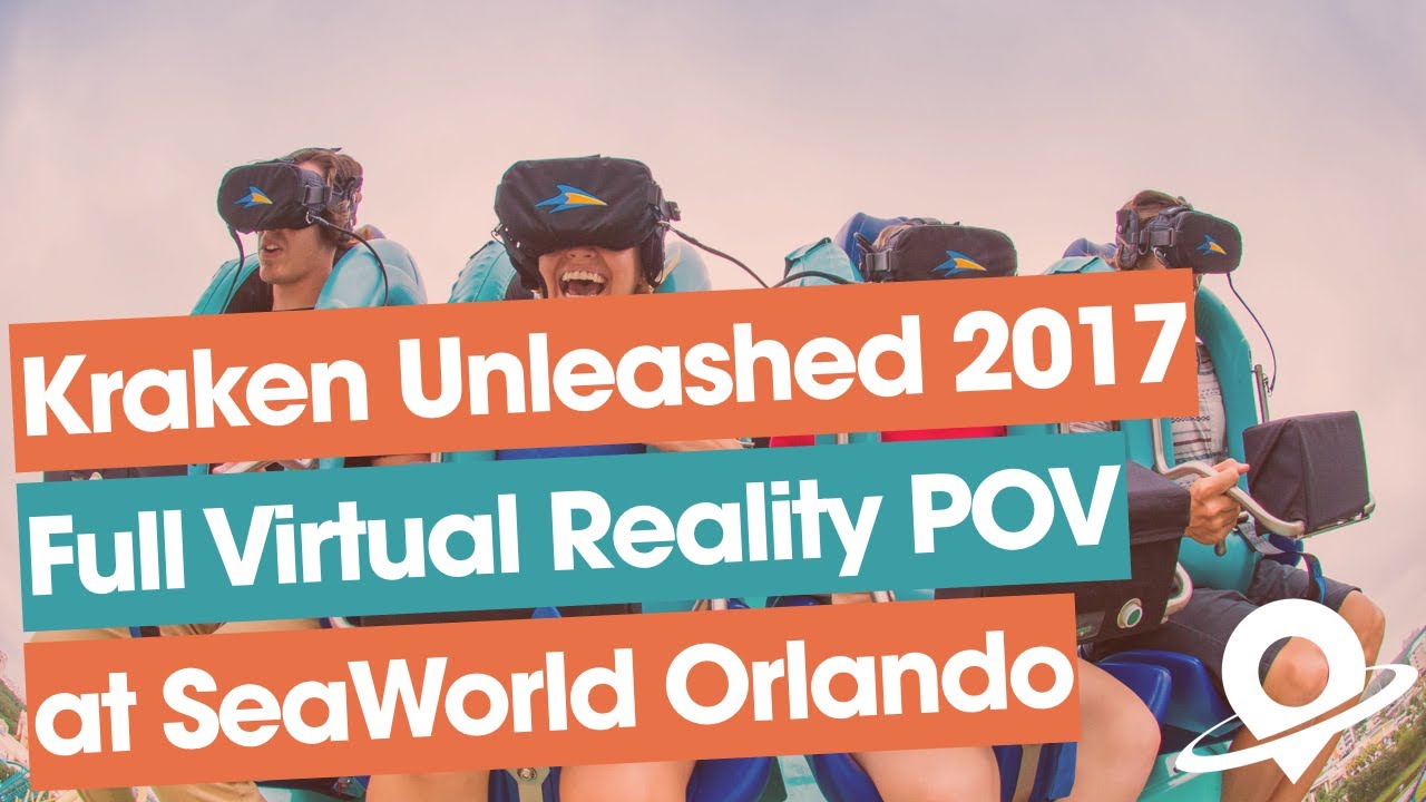 Kraken Unleashed 2017 FULL Virtual Reality POV at SeaWorld Orlando ...