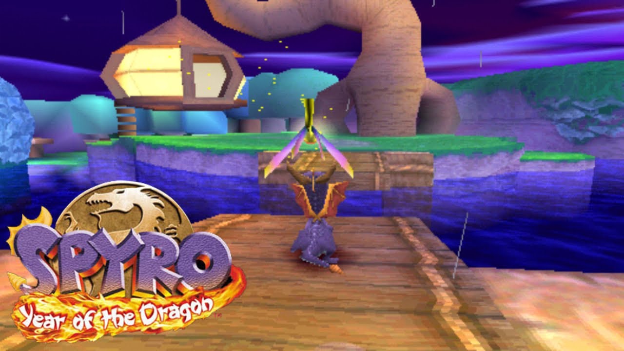 Spyro: Year of the Dragon (PS1) 117% - Part 15 - Spooky Swamp - YouTube