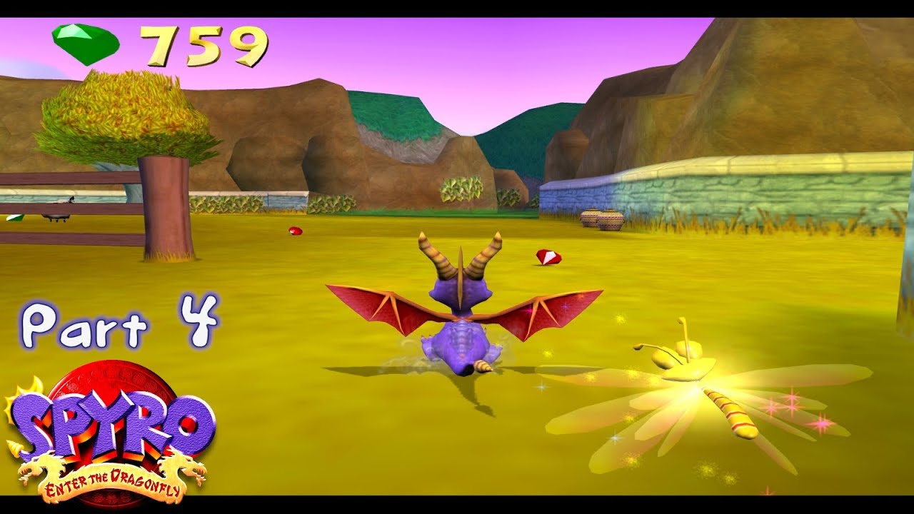Let's Play Spyro: Enter the Dragonfly - Part 4: Tank Target Hunter Time ...