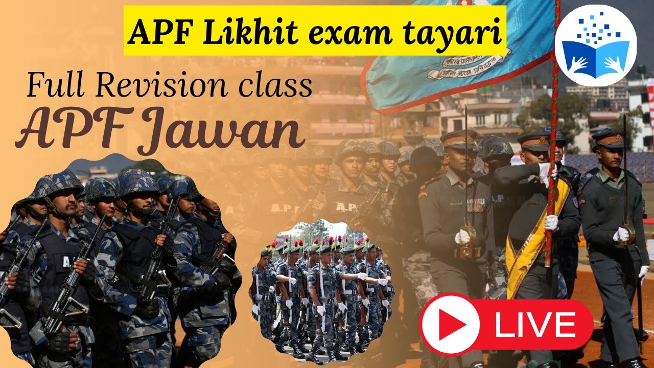 APF Jawan Likhit exam Tayari Revision Class - YouTube