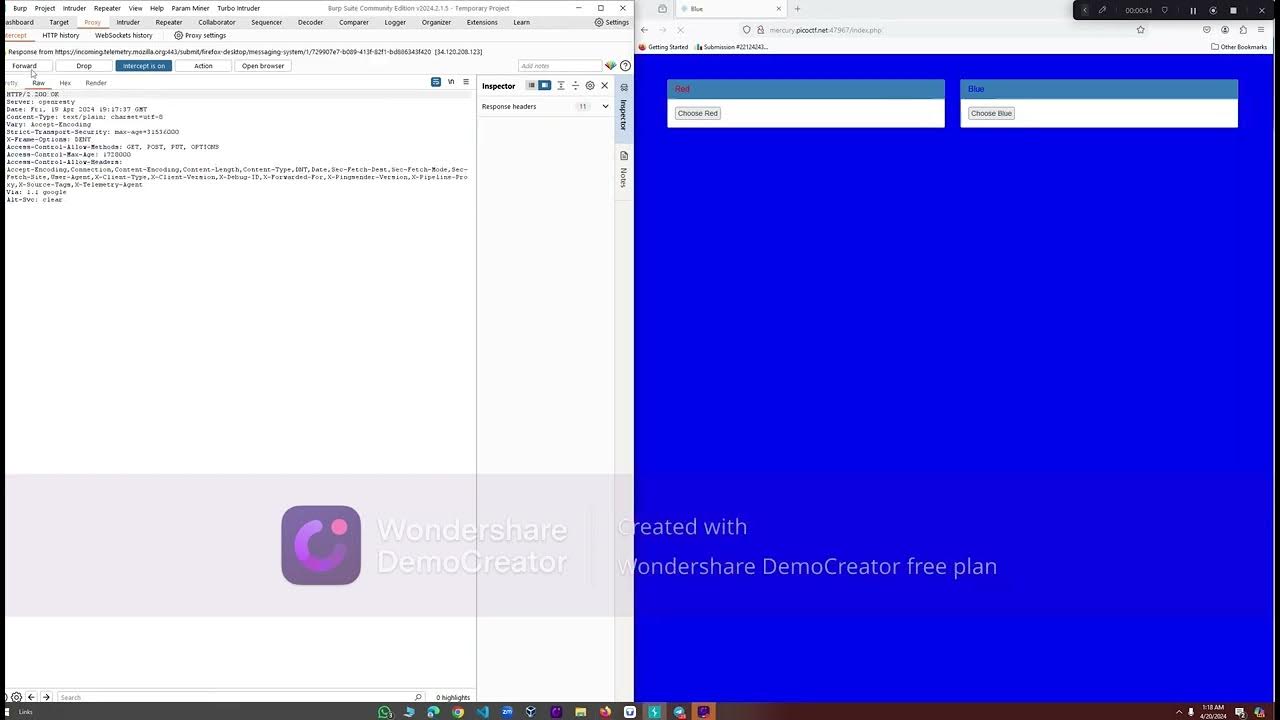 picoCTF web exploitation GET aHEAD - YouTube