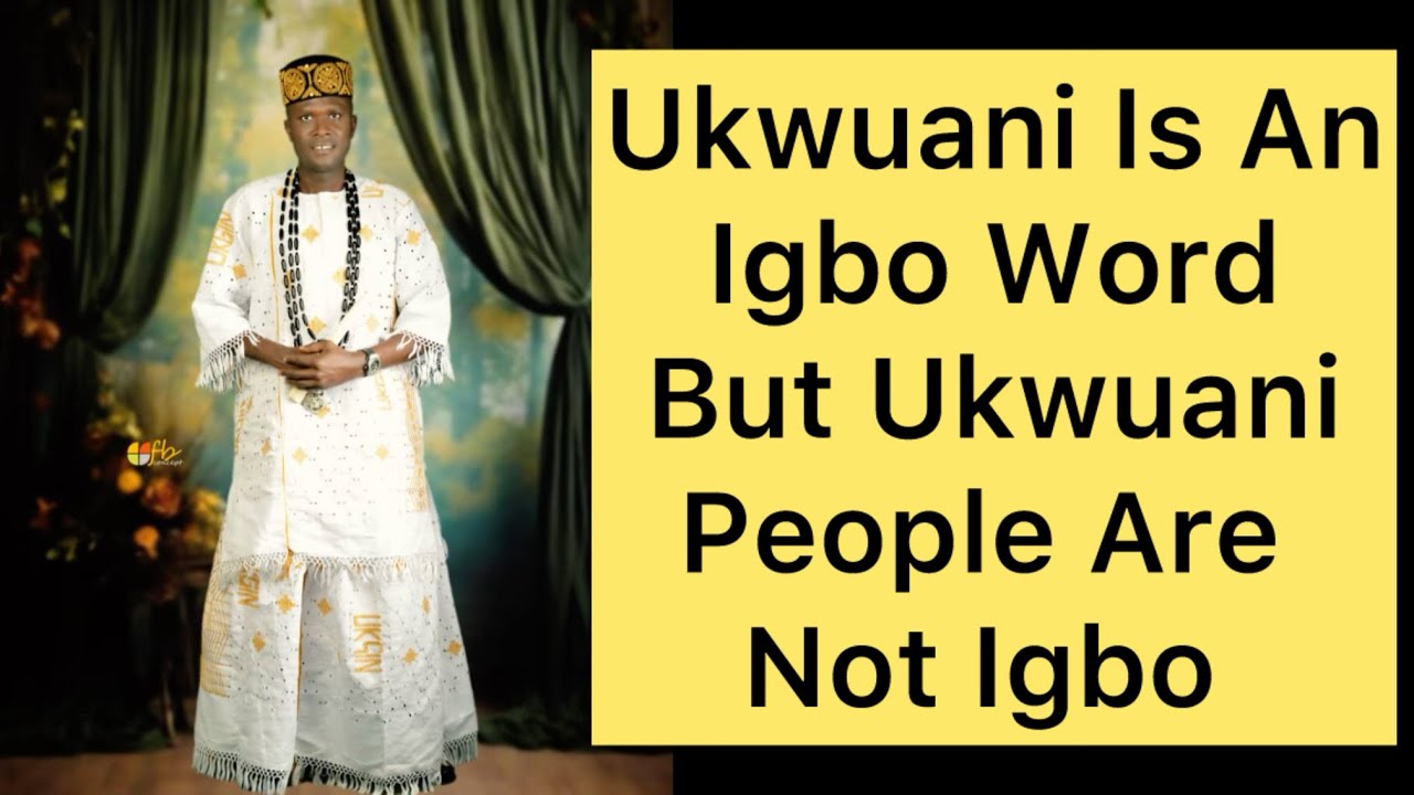 Few Ukwuani People Can’t Speak For The Entire Ukwuani Nation, - YouTube