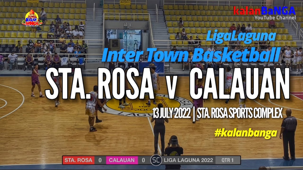 STA. ROSA v CALAUAN: Intertown Basketball - YouTube