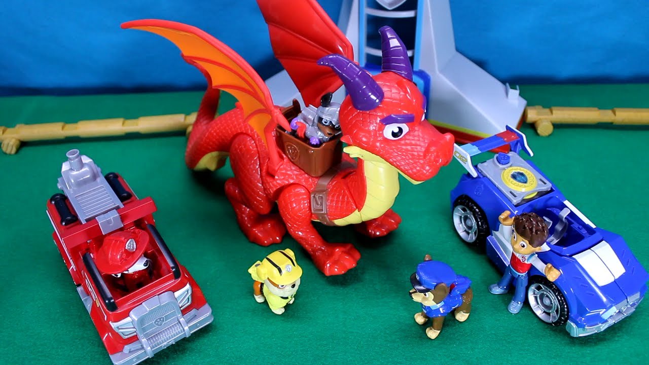 PAW Patrol Rescue Knights CLAW STEALS the LOOKOUT! Best Moral Learning ...