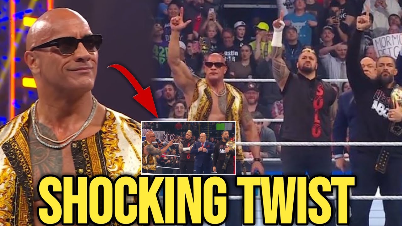 SHOCKING TWIST In Bloodline 😱! The ROCK Joins Roman REIGNS Bloodline ...