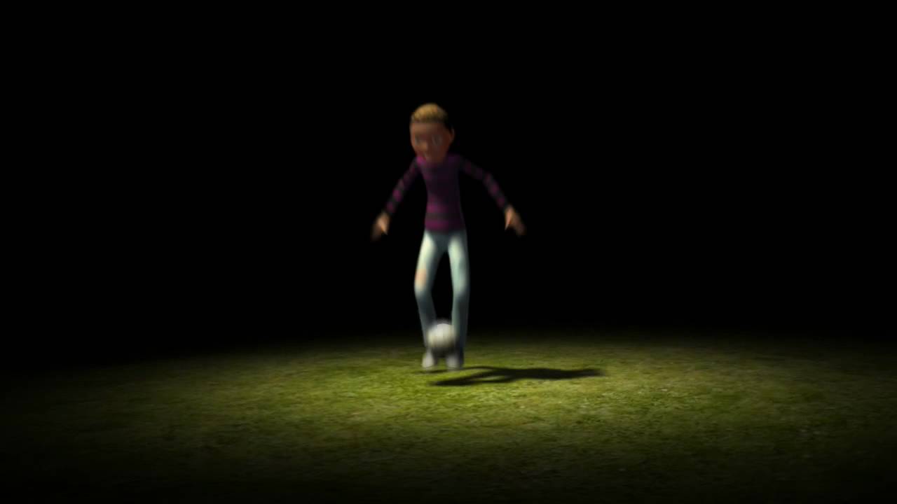 Animation Football Piece (mime) - YouTube