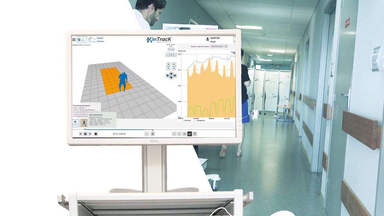 KinTracK : Medical device for quantified and visual gait analysis ...