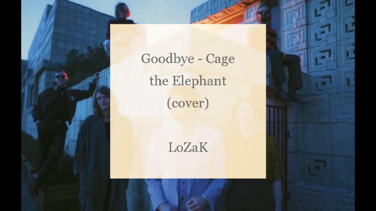 Goodbye - Cage the Elephant (cover) | LoZaK - YouTube