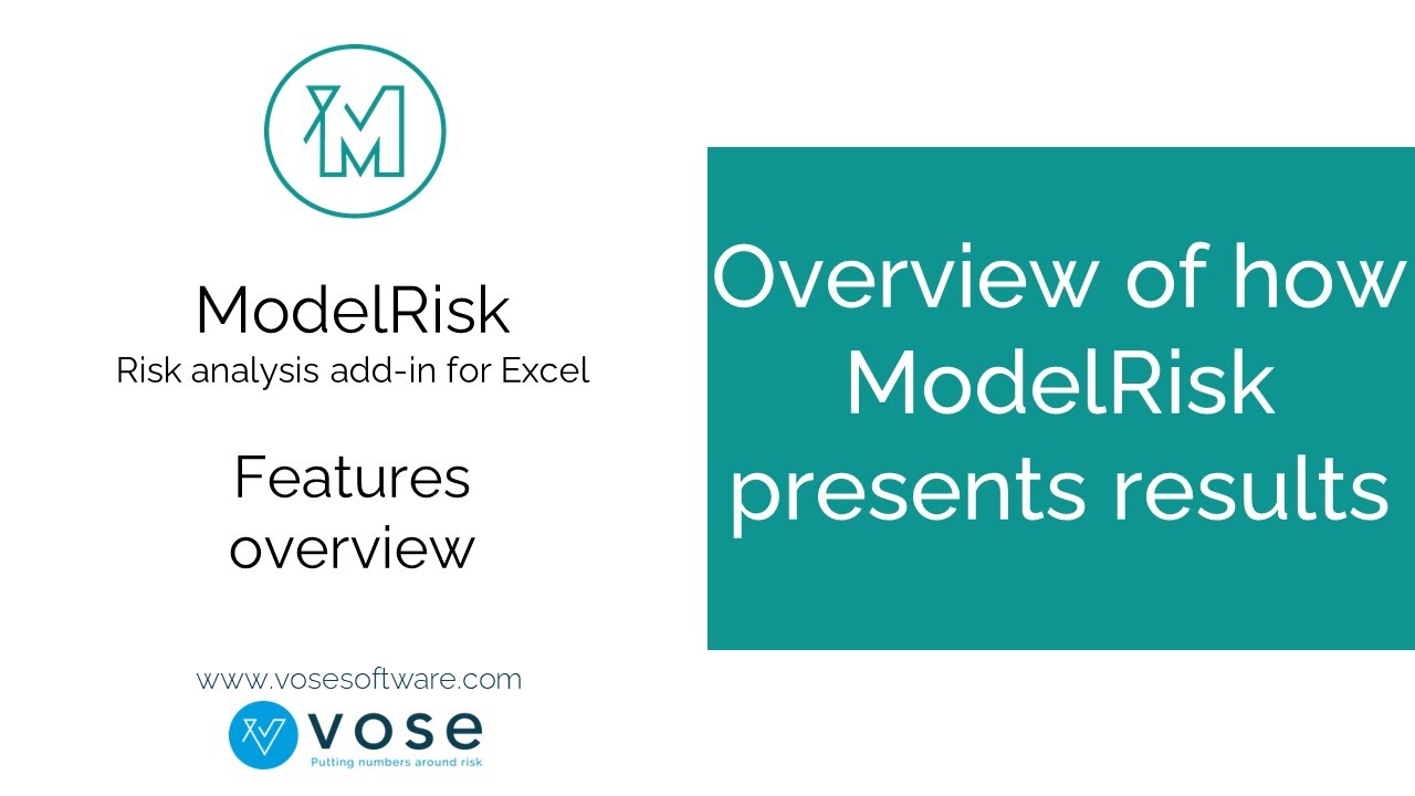 Overview of how ModelRisk presents results - YouTube