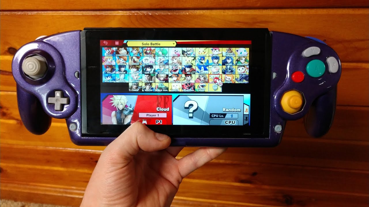 Gamecube Grip for Nintendo Switch - YouTube