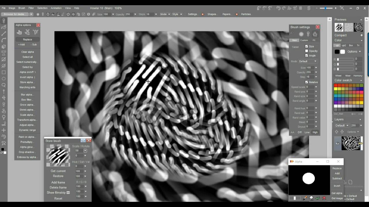 transparency 04 - the Alpha panel, and more tools and techniques for ...