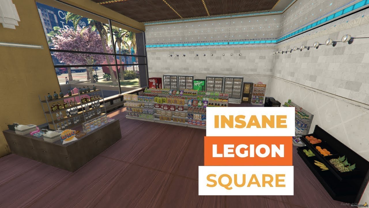 Luxurious FiveM Maps | Insane Legion Square MLO [Interior] #FiveM # ...