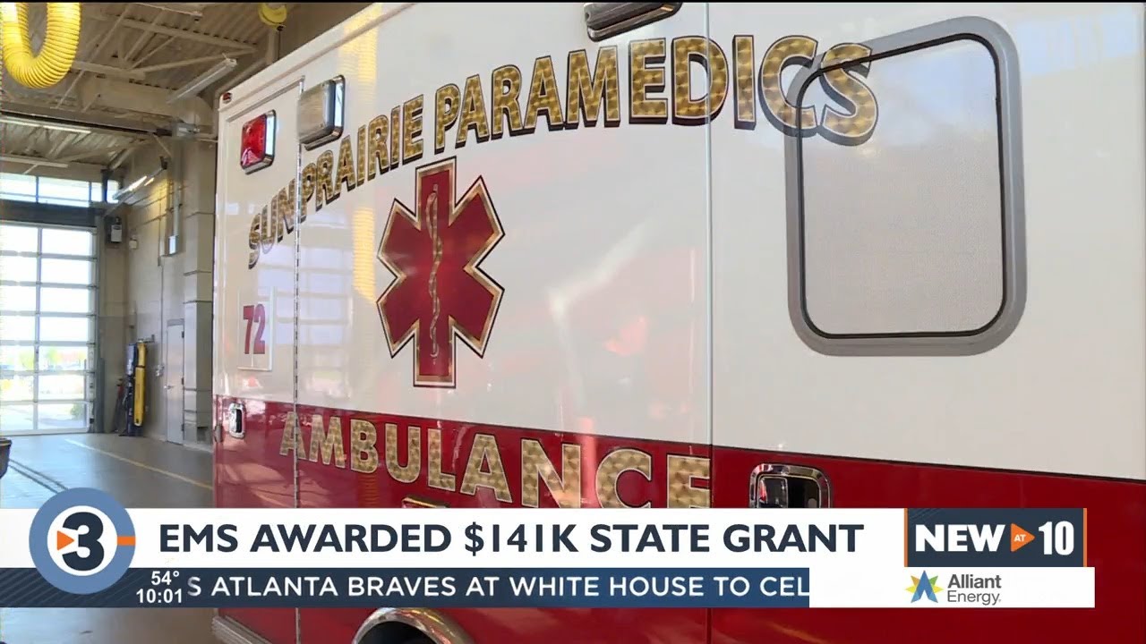 Sun Prairie EMS replacing cardiac monitors with $141k of DHS flex grant - YouTube