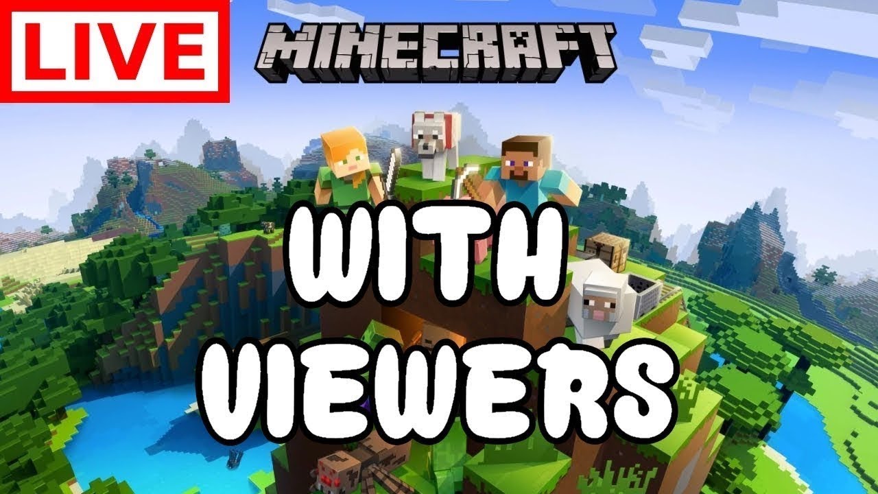 Minecraft with Viewers - YouTube