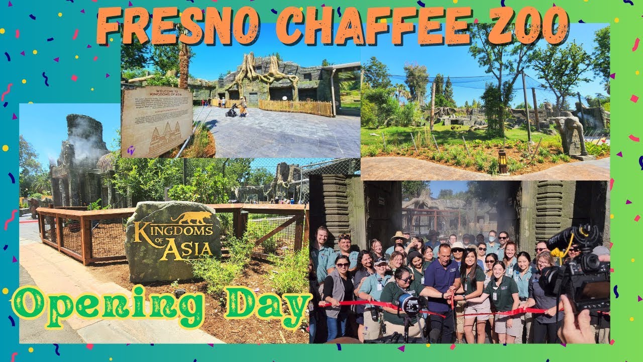 Fresno Chaffee Zoo: Kingdoms Of Asia Opening Day - YouTube