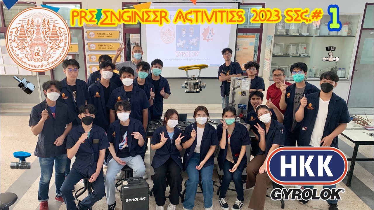 KMITL Pre-Engineer Acitivities 2023 #1 - YouTube