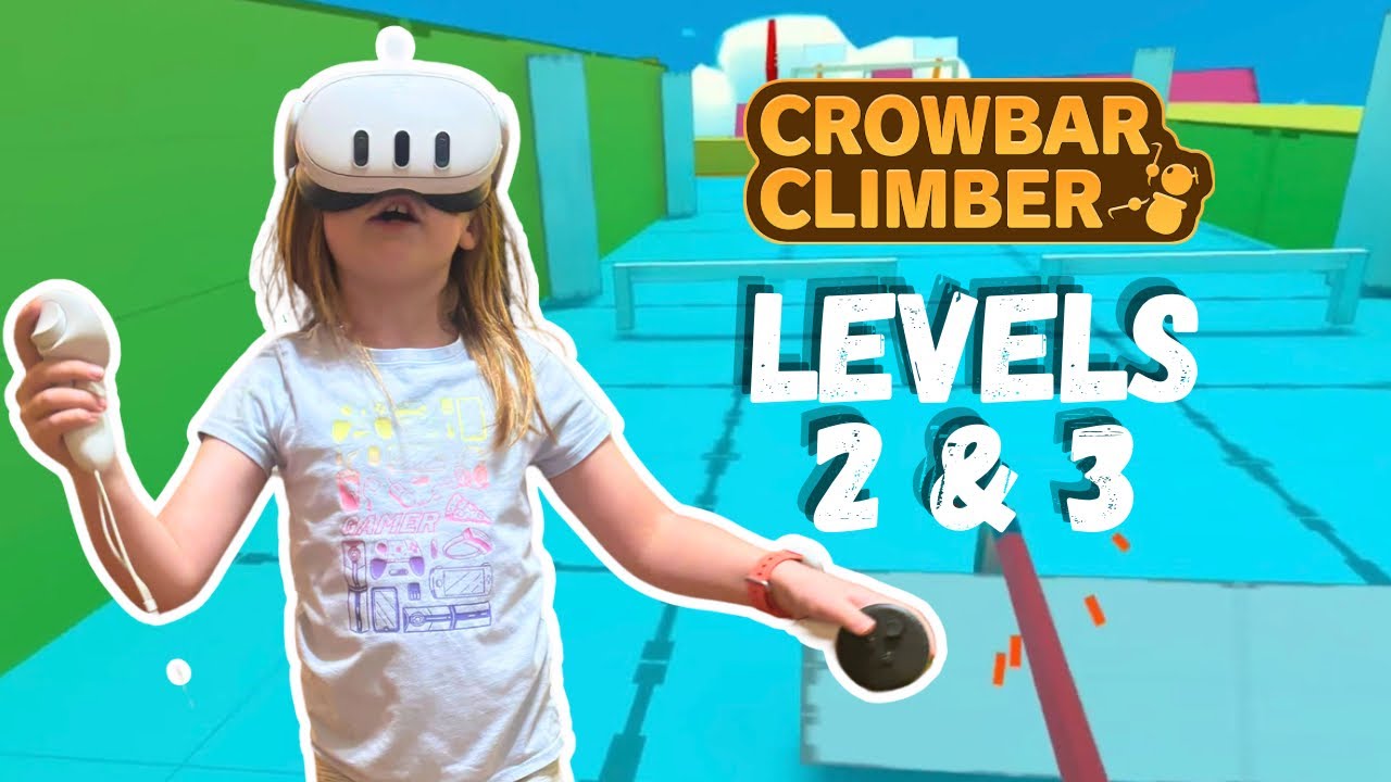 This Virtual Reality Game is the HARDEST - Crowbar Climber VR - YouTube