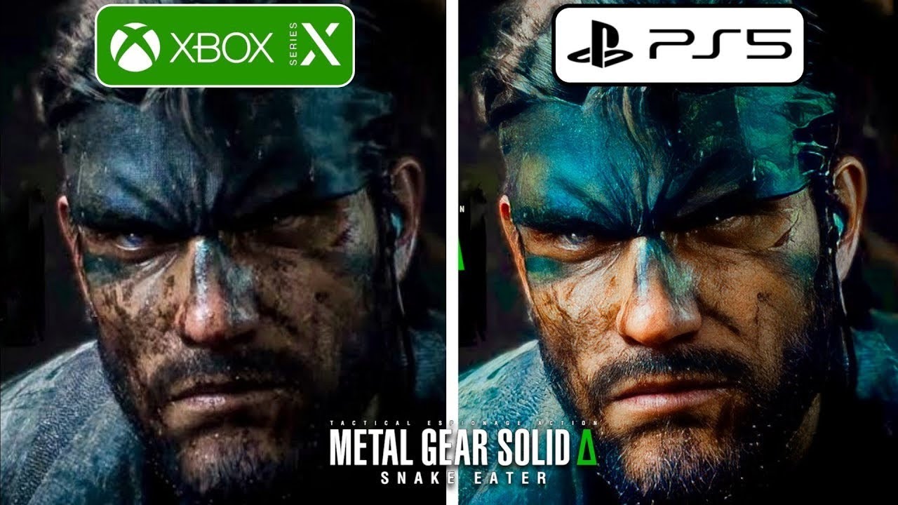 Metal Gear Solid 3 Remake PS5 vs Xbox Series X Graphics Comparison ...