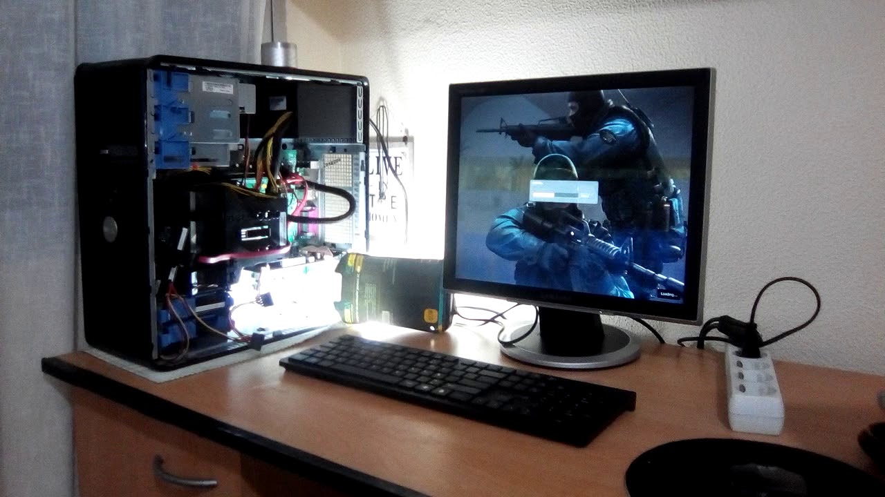 Dell Optiplex 320 con Fuente Mars Gaming MPII de 650W - YouTube