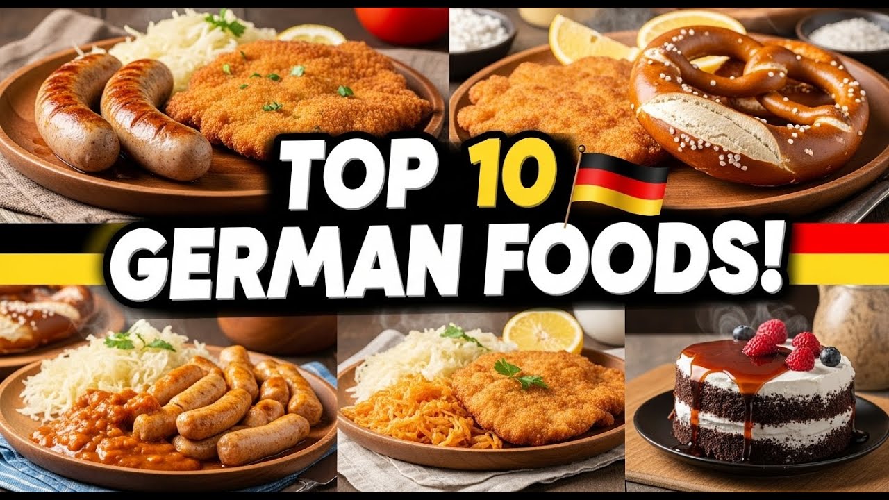 10 Iconic German Dishes You Can’t Miss! 🇩🇪🍺 Ultimate Food Guide. - YouTube