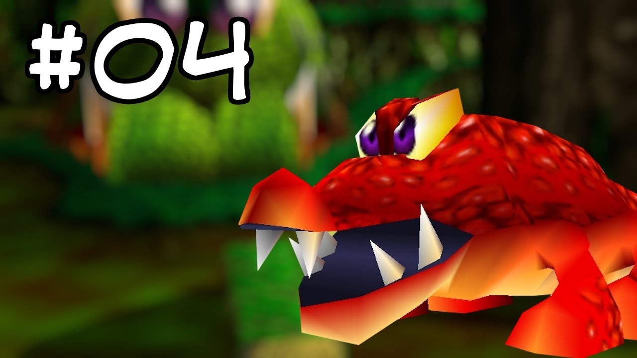 Banjo-Kazooie (N64/100%) - World 4: Bubblegloop Swamp - YouTube