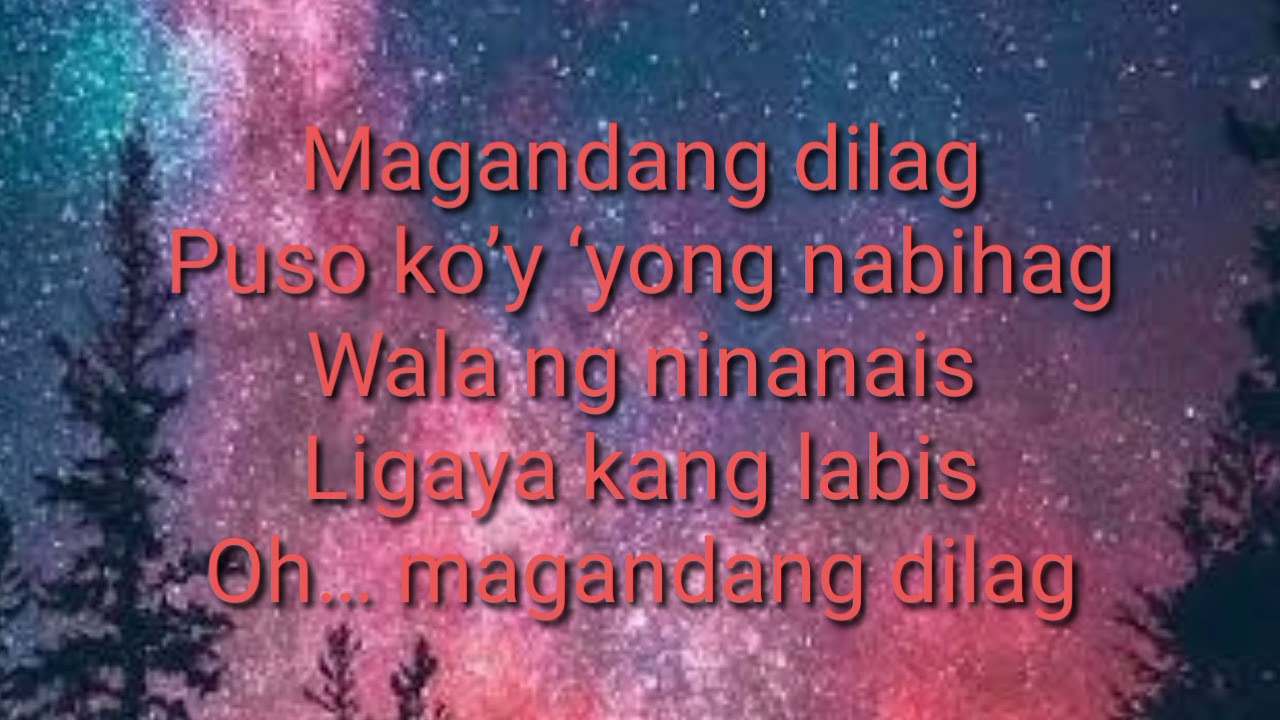 Magandang dilag (lyrics) by:JM bales - YouTube