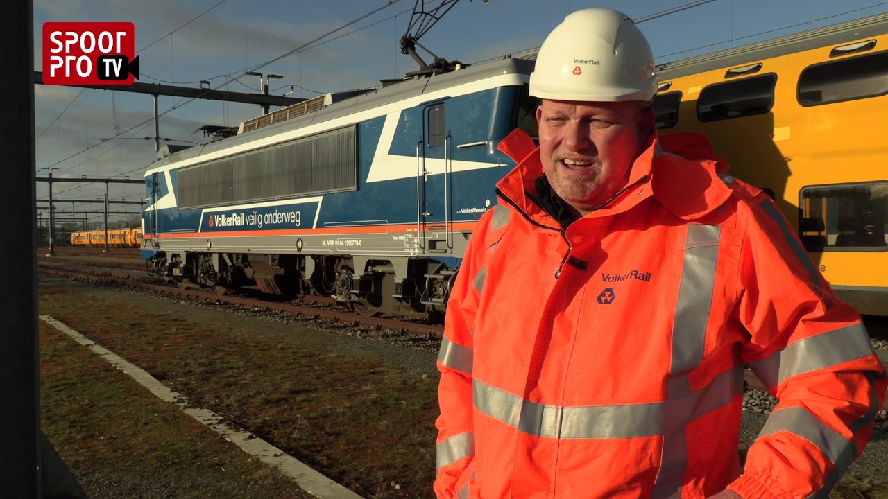 VolkerRail neemt eerste 1700-locomotief van NS in gebruik - YouTube
