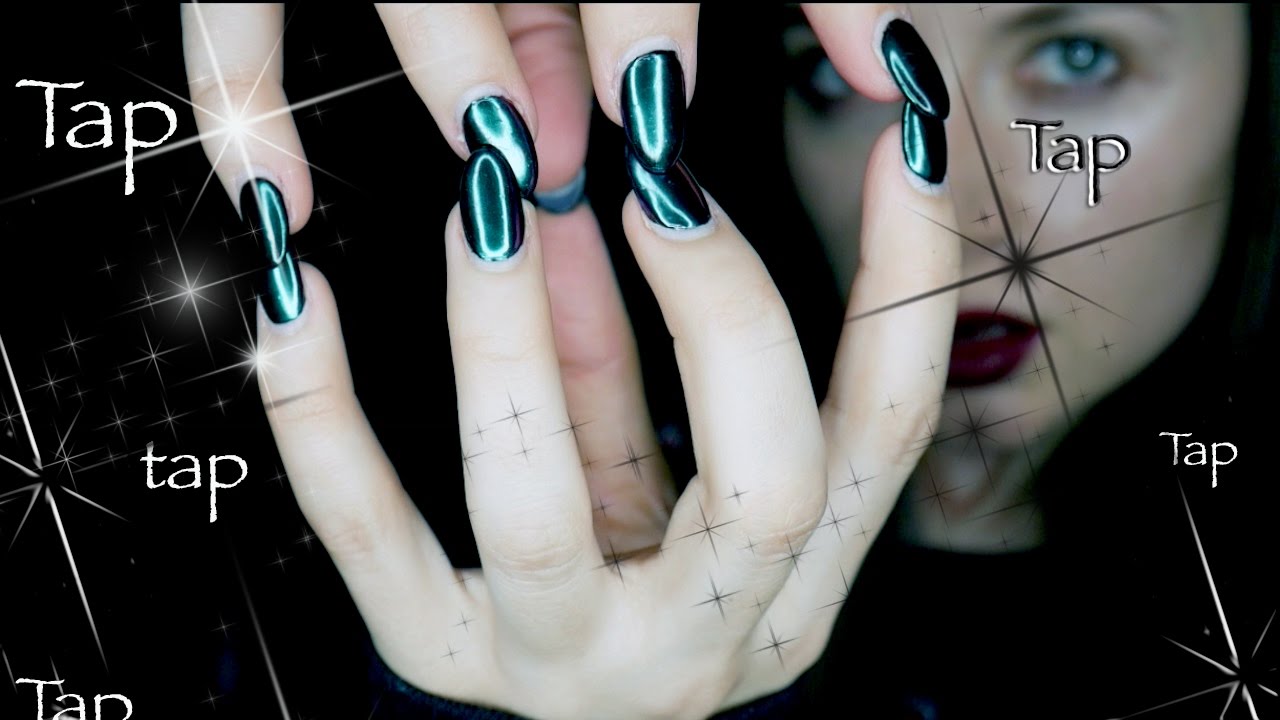 ASMR nail on nail tapping - YouTube