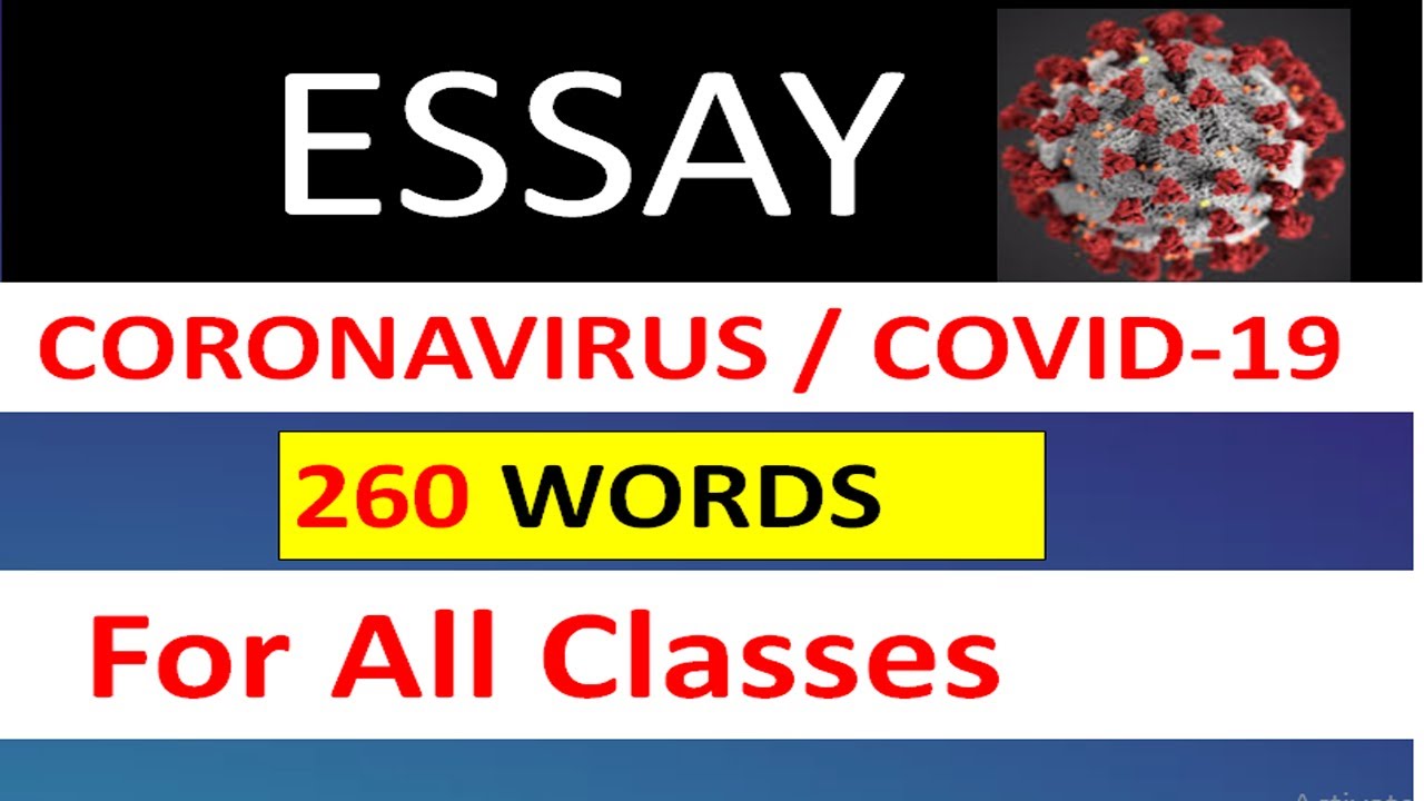 Essay On Coronavirus In English 250 Words | What is Coronavirus | Short ...