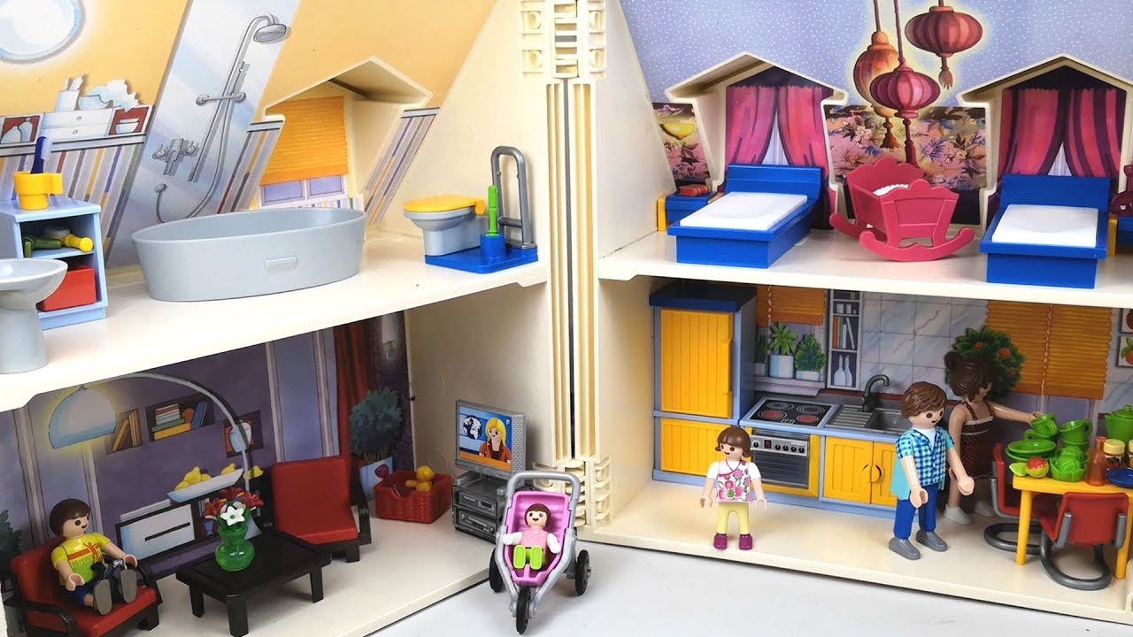 Στο σπίτι των διακοπών! Playmobil - Τα παιδία παίζει - YouTube