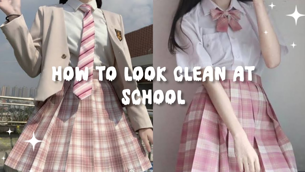 How to look clean and put together at school 🌸🌺 Look clean at school ...