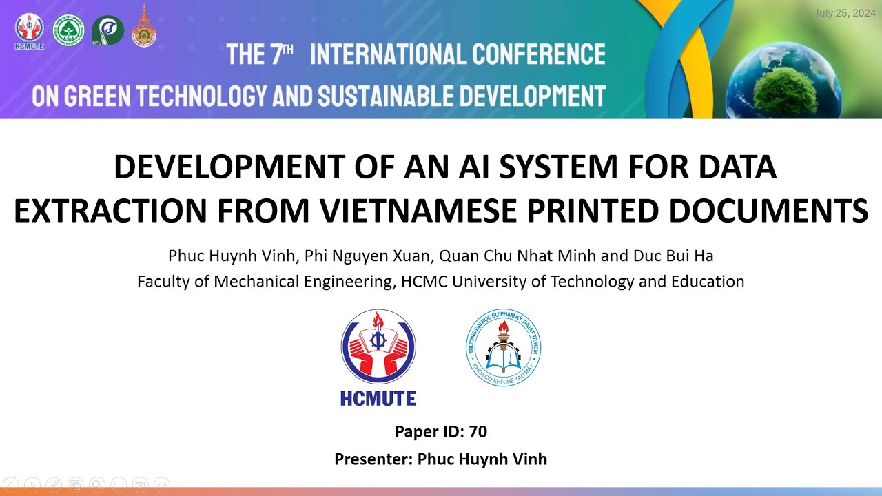 The 7th International Conference on Green Technology and Sustainable ...
