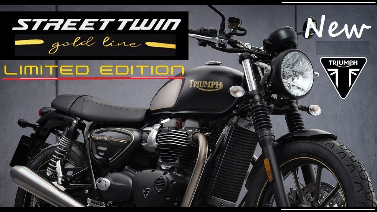 2021/22 Triumph Street Twin Gold Line Edition // REVIEW & details - YouTube