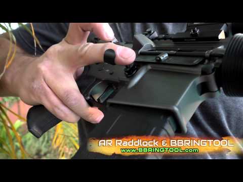 Bullet Button Ring Tool AR15 RADDLOCK and BBRINGTOOL.com - YouTube
