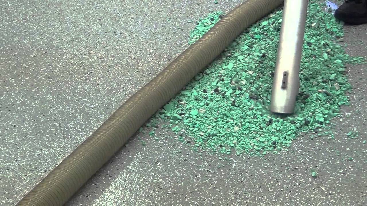 WS2320-HD Industrial Vacuum (In Action w/ Crushed Plastic) by Ruwac ...