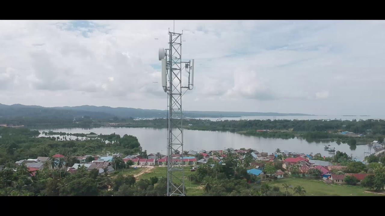 4 tower bts di kendari dengan sejuta pesona... - YouTube