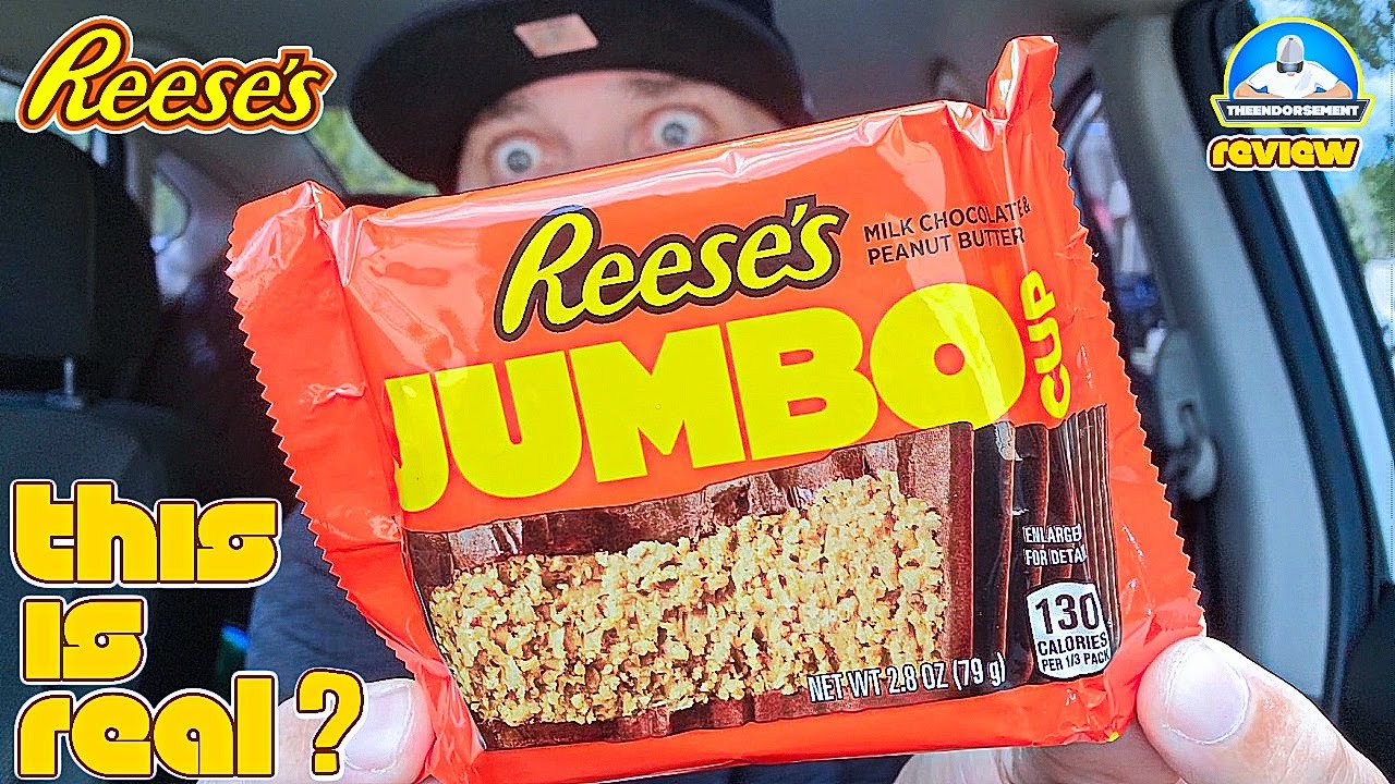 Reese's® Jumbo Review! 🥜🧈🍫 | I Didn't Think This Was Real ...