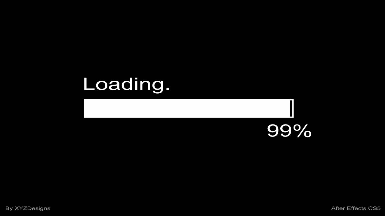 Loading Bar On After Effects CS5 - YouTube