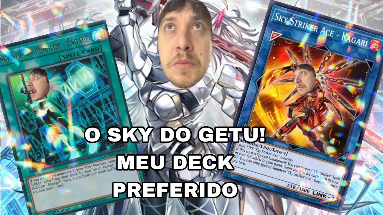 O DECK FAVORITO DO GETU! SKY STRIKER PURAO GRINDA DEMAIS!!! - YouTube
