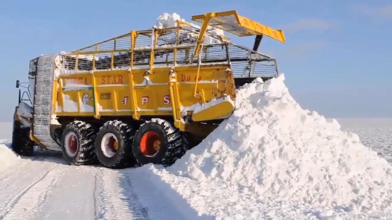 Awesome Snow Removal Machines Compilation - YouTube