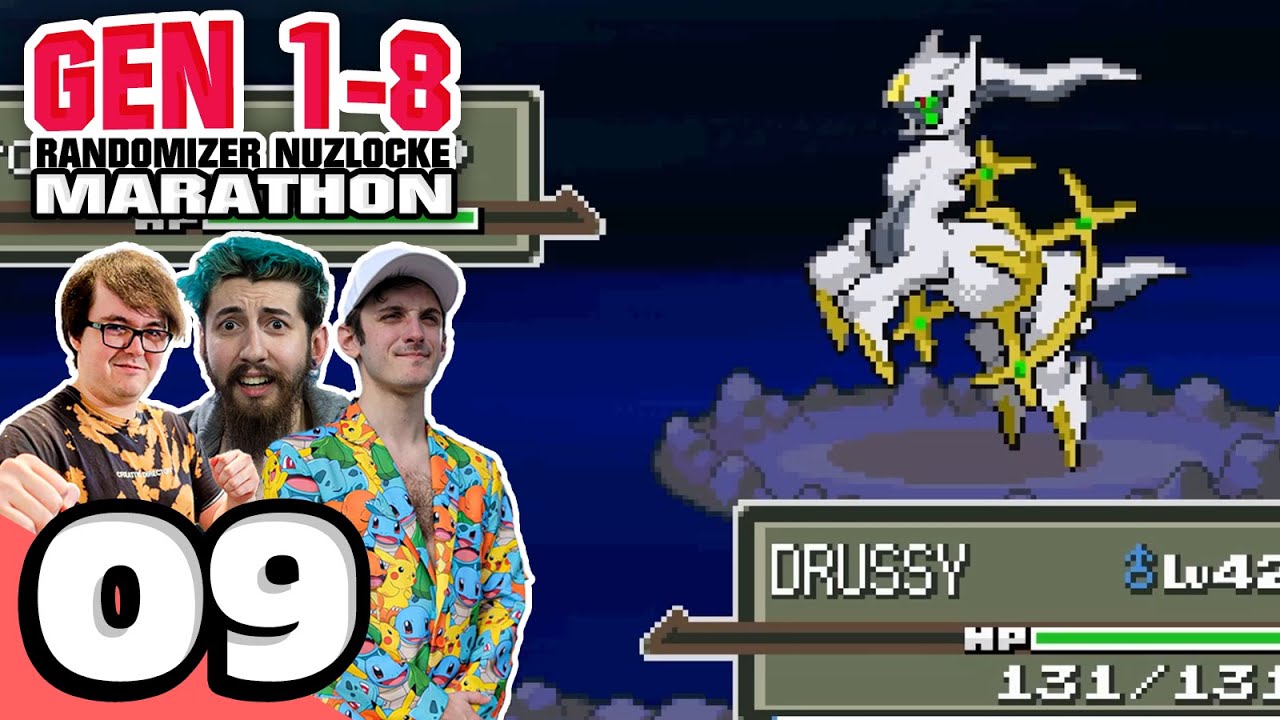 Pokémon Gen 1-8 Randomizer Nuzlocke #9 [Marathon] - YouTube