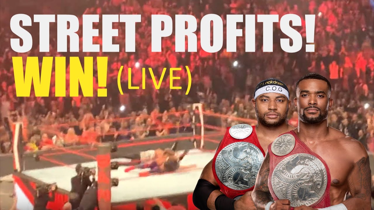 Street Profits Win WWE RAW TAG TEAM CHAMPIONSHIP LIVE REACTION! - YouTube