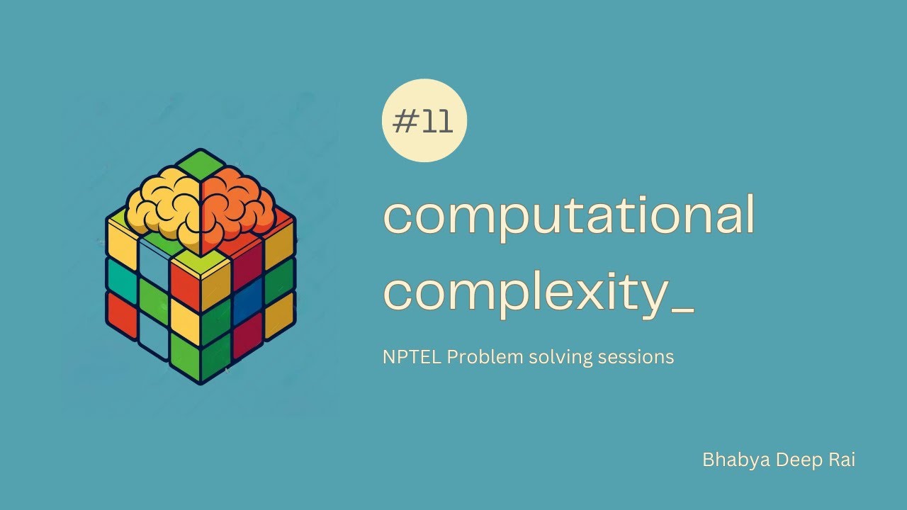 Computational Complexity - Week 11 - Communication Complexity - YouTube